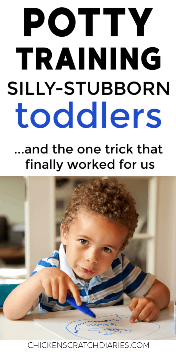 Potty Training un bambin têtu: la seule chose qui a finalement ...