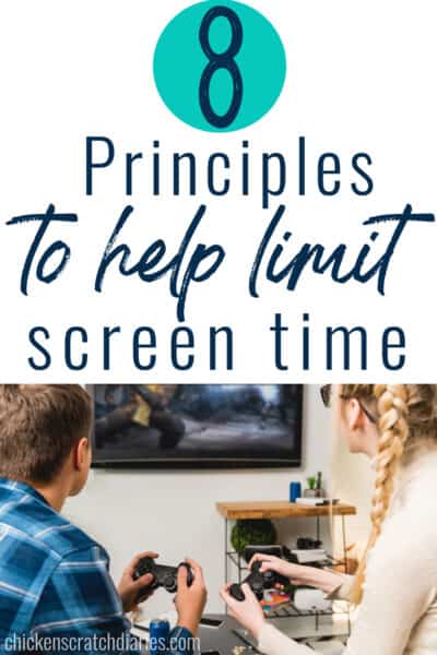 8 Principles to Help Limit Screen Time (and manage it well) » Chicken ...