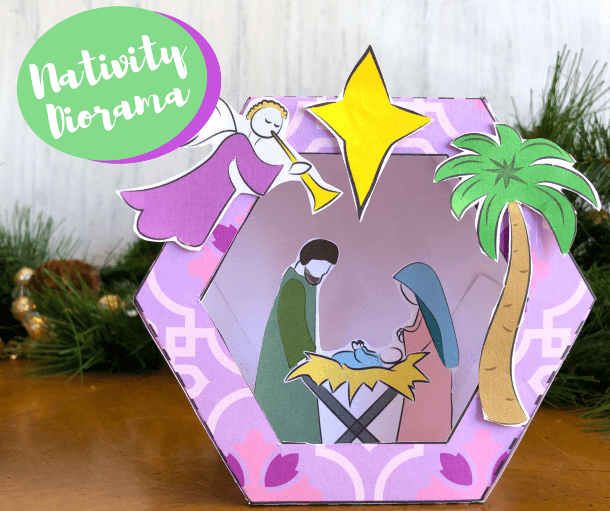 Free Printable Nativity Craft (for Preschool & up) » Chicken Scratch ...