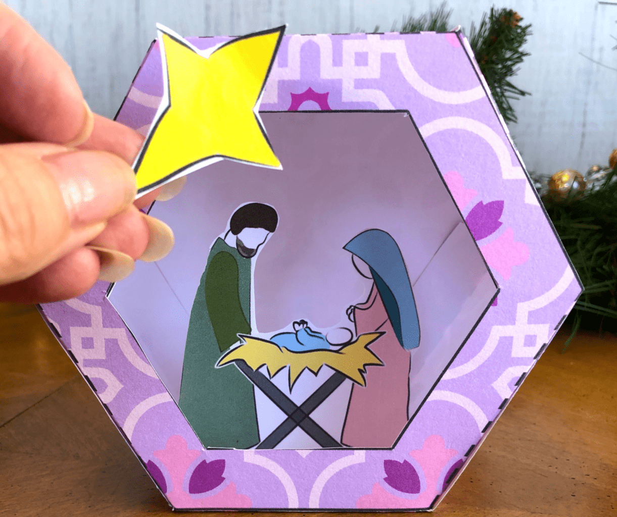 Free Printable Nativity Craft (for Preschool & up) » Chicken Scratch ...