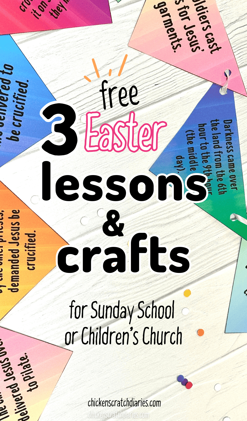 3 Easter Lessons for Sunday School (with crafts and activities ...