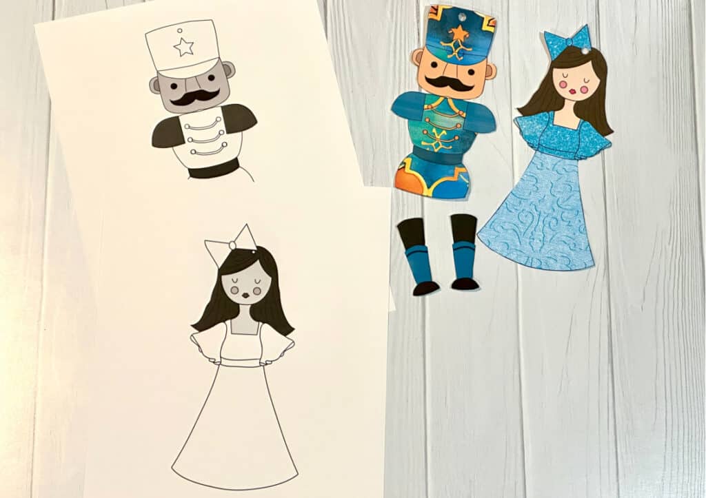 Nutcracker Craft for Kids: Free Printable Ornaments » Chicken Scratch ...