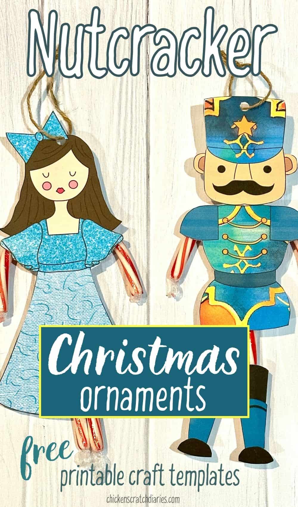 Nutcracker Craft for Kids: Free Printable Ornaments » Chicken Scratch ...